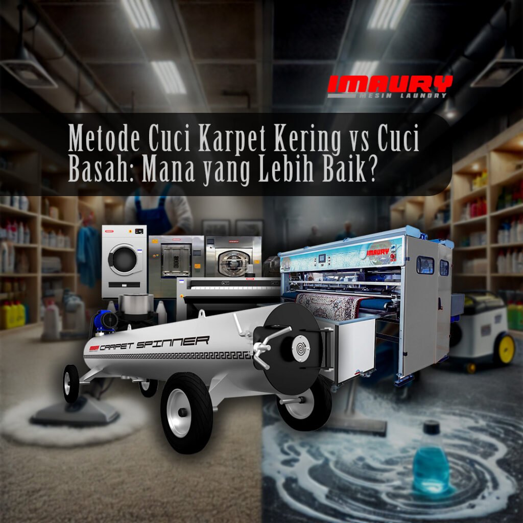 Metode Cuci Karpet Kering vs Cuci Basah: Mana yang Lebih Baik? - IMAURY