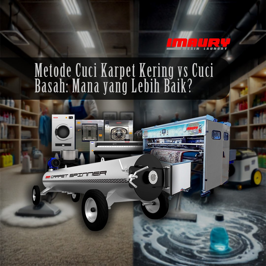 Metode Cuci Karpet Kering vs Cuci Basah: Mana yang Lebih Baik? - IMAURY